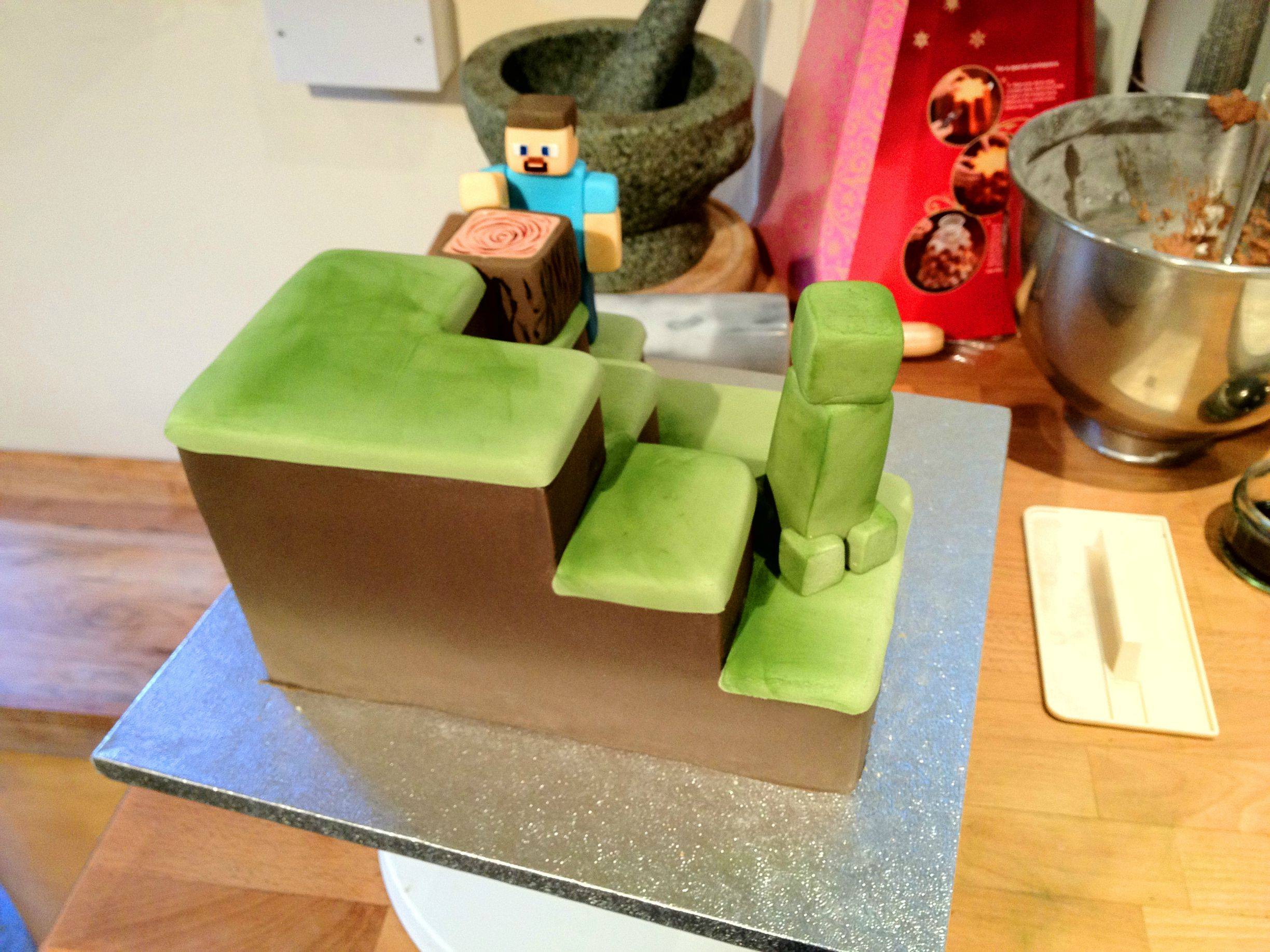 Building the Minecraft Cake