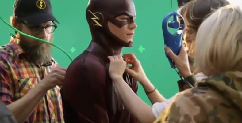 Superhero Week: Behind the scenes at The Flash pilot episode