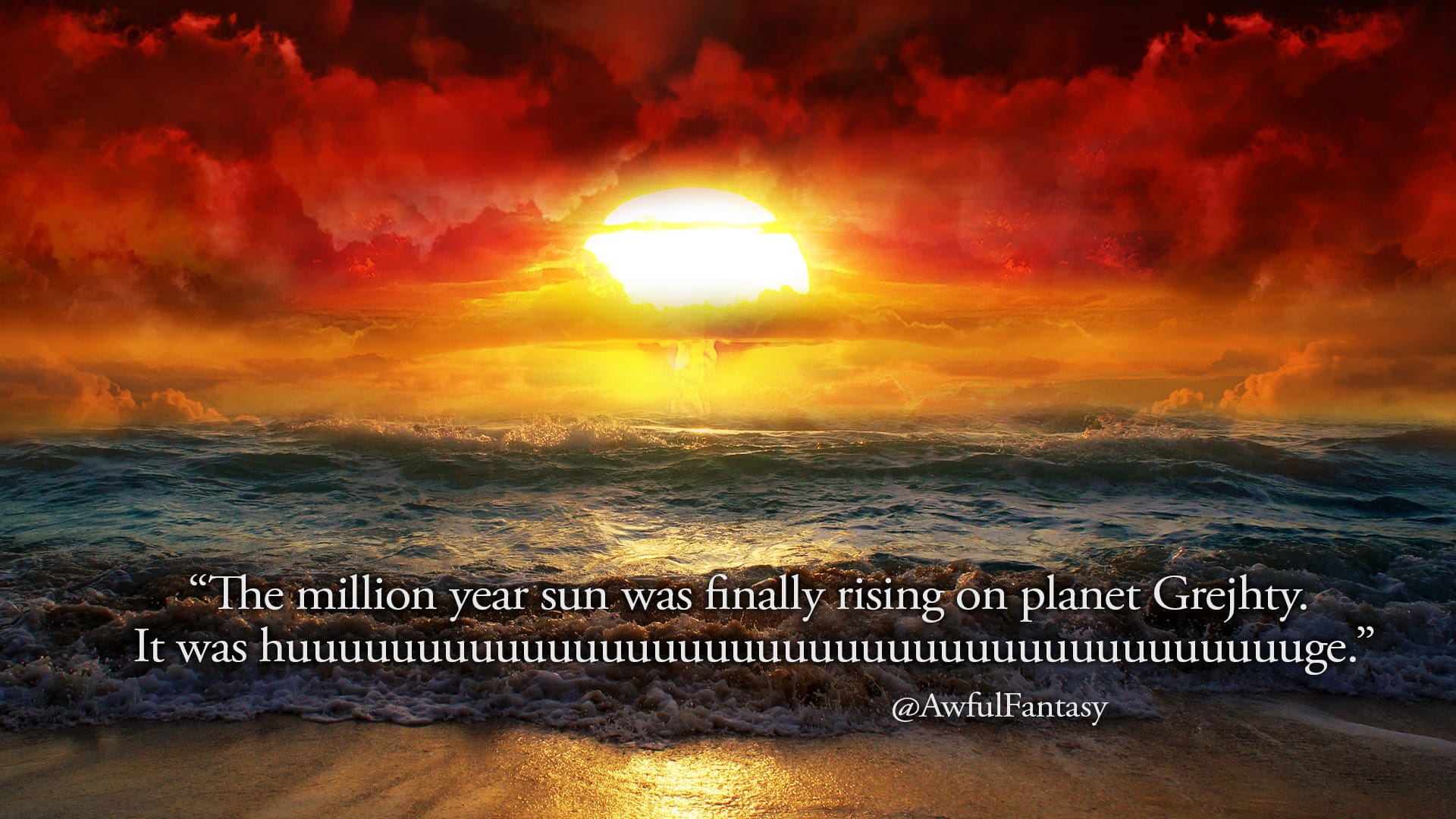 10 beautiful pictures ruined by shockingly bad writing