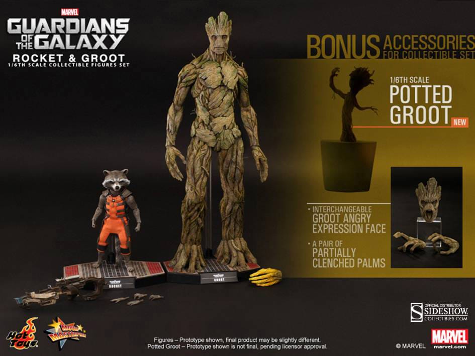 Groot news from Hot Toys, spoilers too