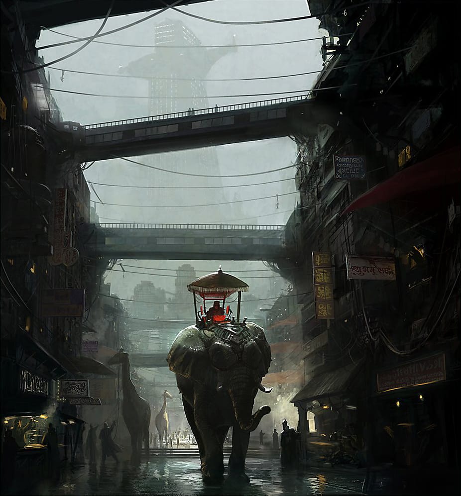 The wonderfully drab future as envisioned by Eddie Del Rio