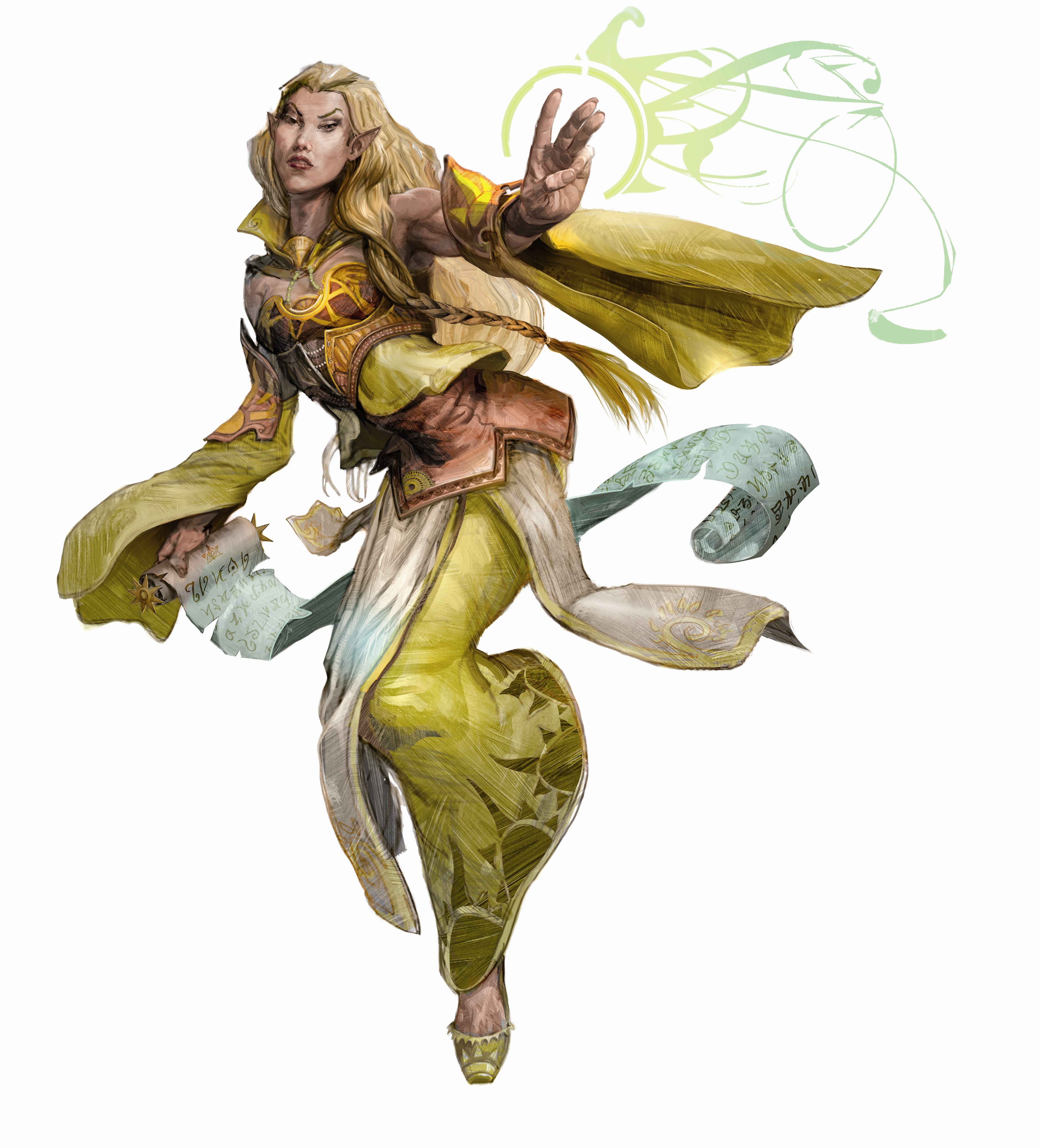 The art inside the D&D 5e Player's Handbook