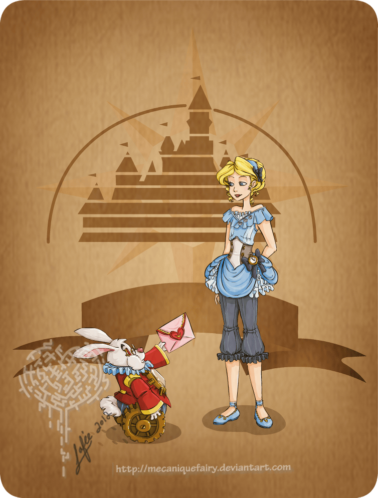 29 Disney characters transform into fashionable steampunks
