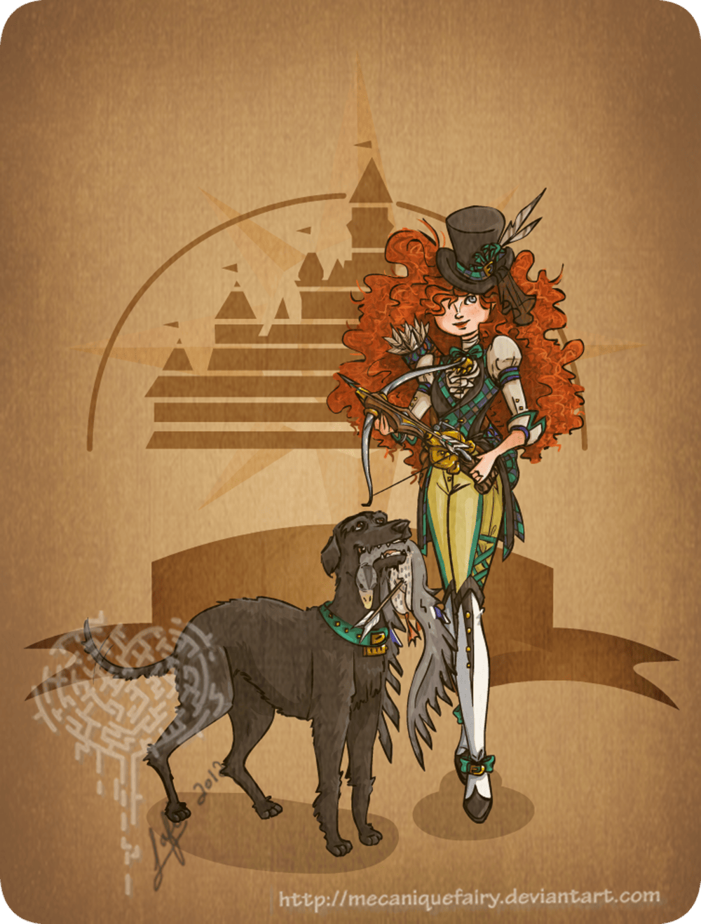 29 Disney characters transform into fashionable steampunks