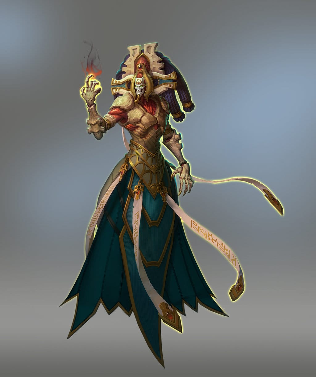 Ready yourself for bold character art by Nikonov Aleksandr