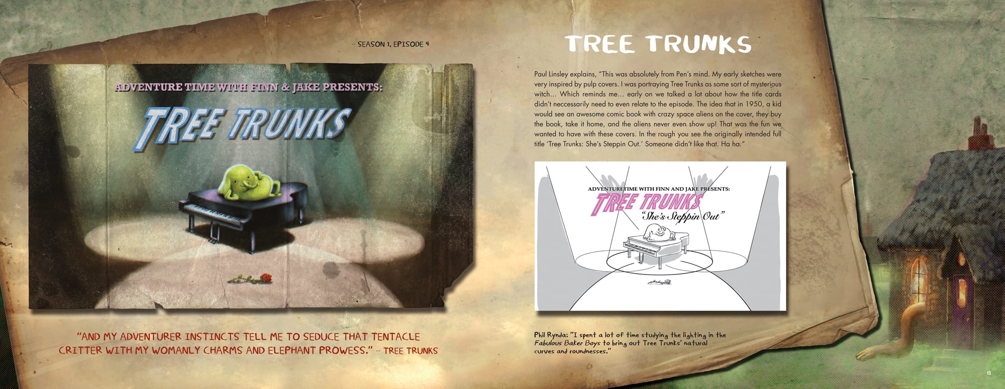 A look inside: Adventure Time cartoon cards