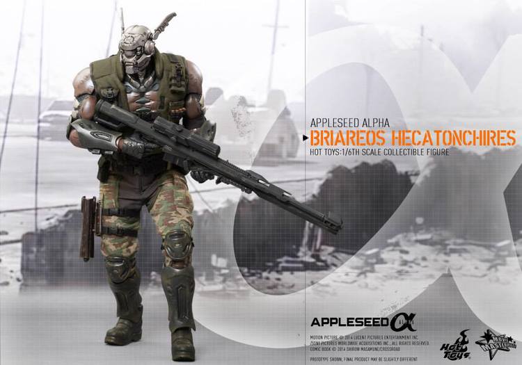Check out this Appleseed Alpha Briareos model
