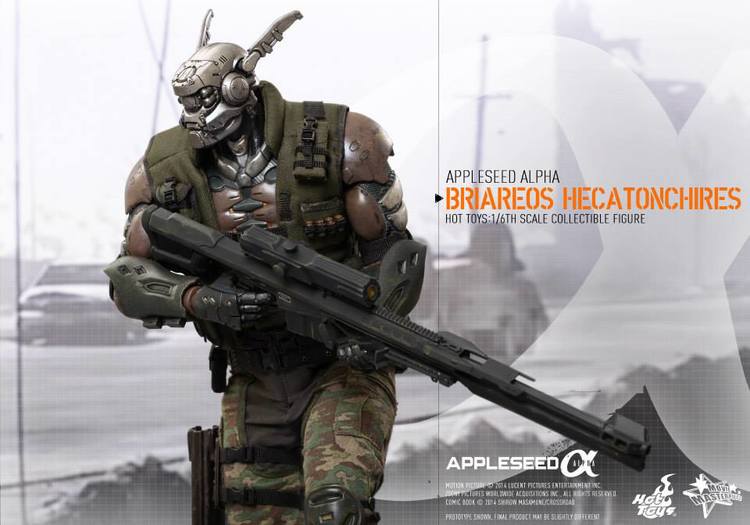 Check out this Appleseed Alpha Briareos model
