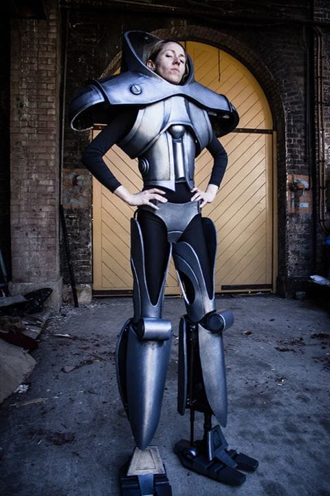 Incredible Cylon Centurion cosplay - it may never happen again