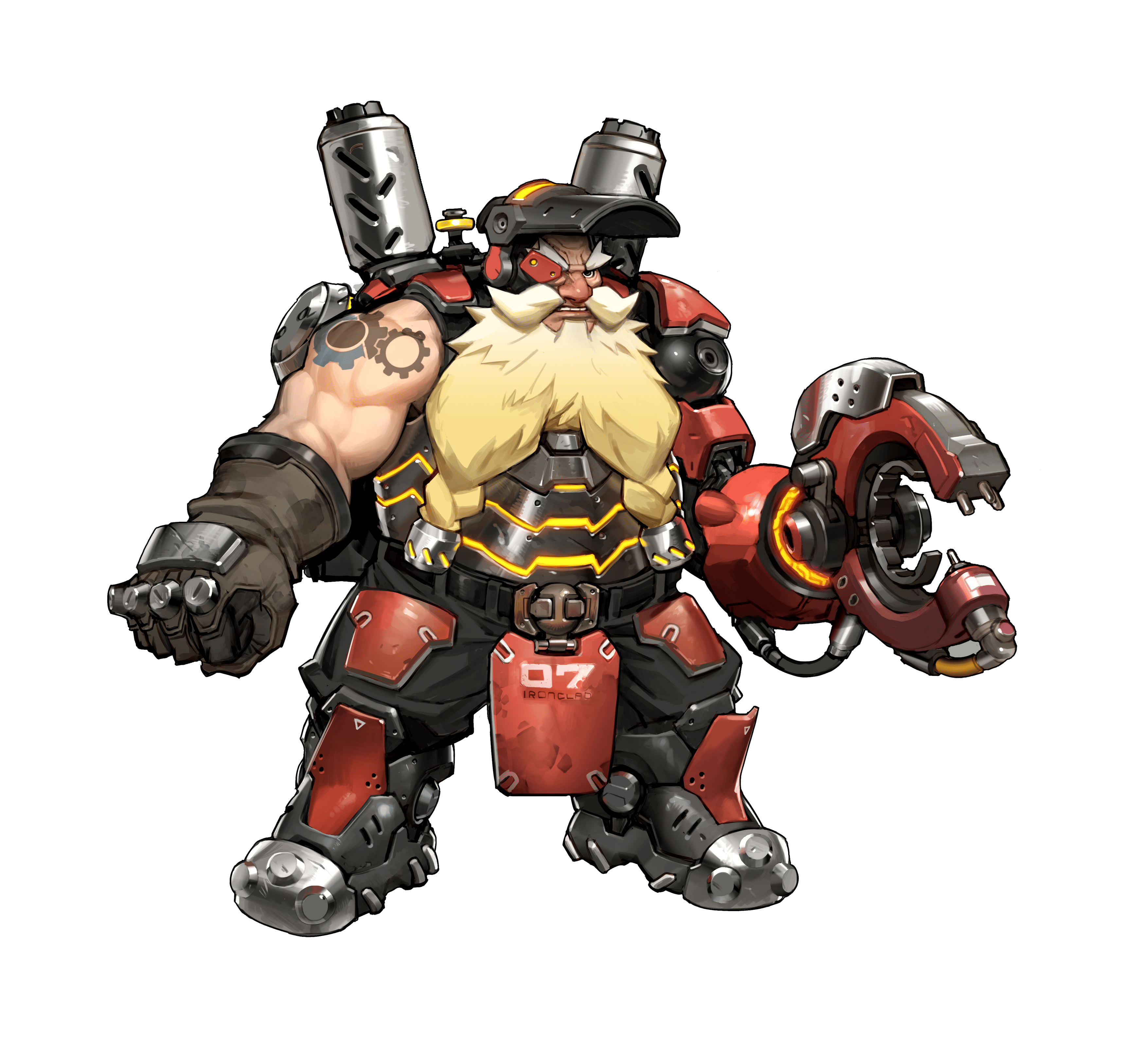 Overwatch character art