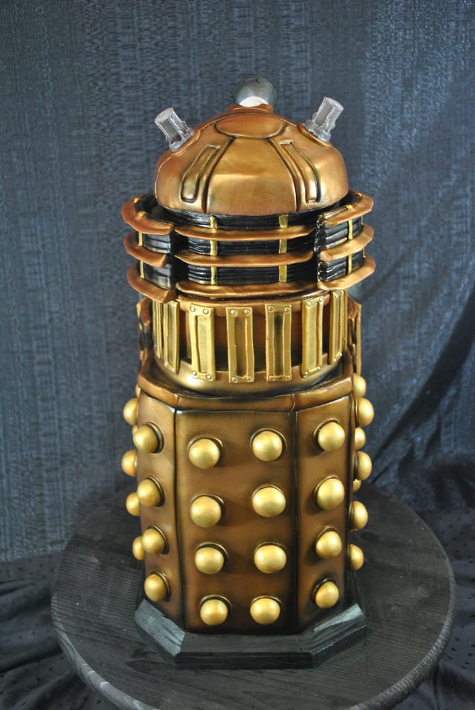 Scarily impressive Dalek cake