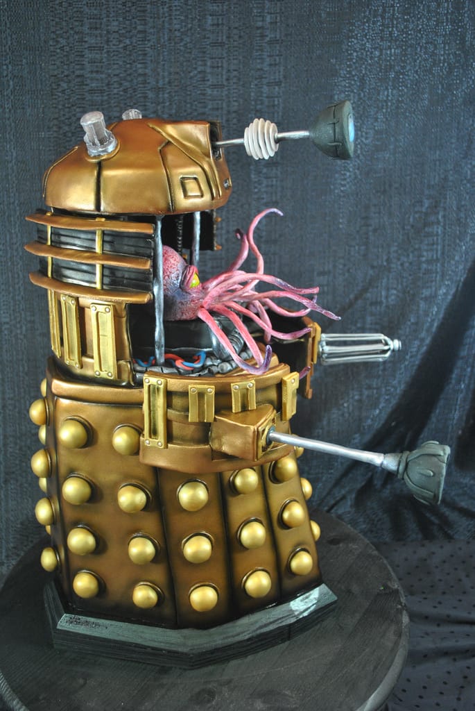 Scarily impressive Dalek cake