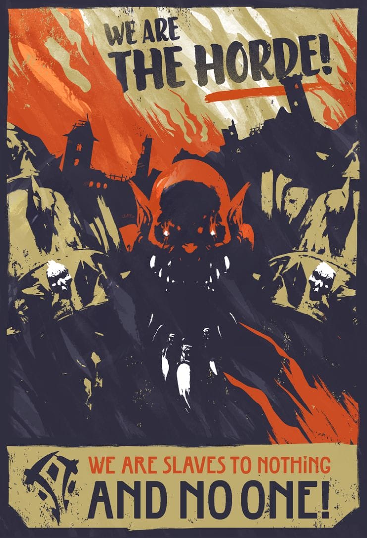 Posters: World of Warcraft propaganda