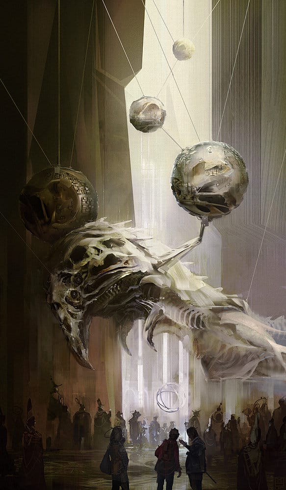 6 illustrations to inspire the GM in you by Nicolas Ferrand