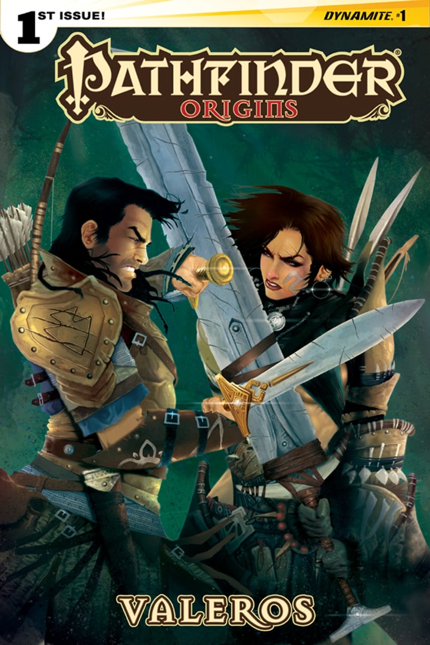 Paizo and Dynamite team again for Pathfinder Origins comic series