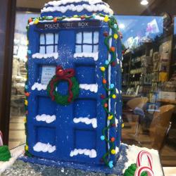 Find out how to make this gingerbread Tardis