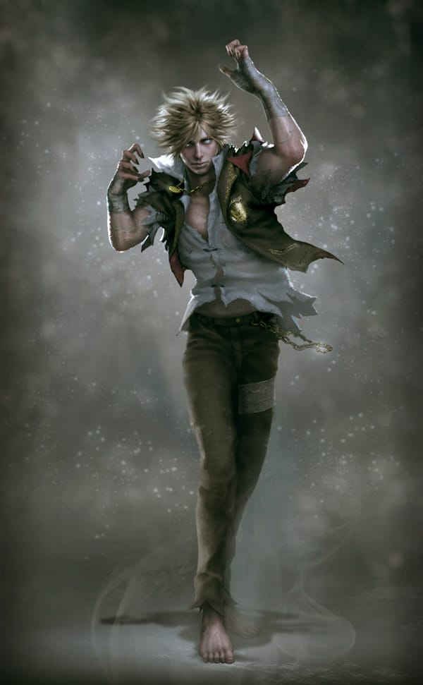 Fantastic concept character art from Witch Quest