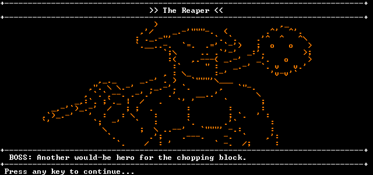 SanctuaryRPG is retro ASCII-based RPG for Steam