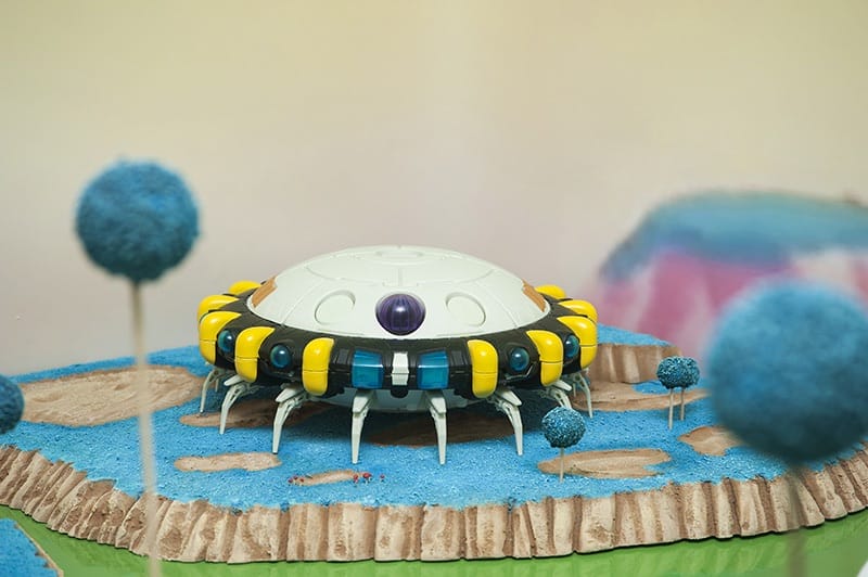 Stunning Dragon Ball Z custom models and diorama
