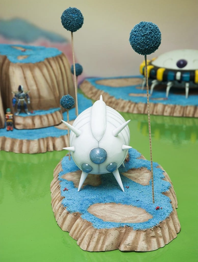 Stunning Dragon Ball Z custom models and diorama