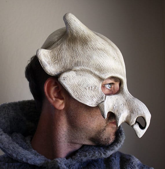 Don your very own Cubone skull mask