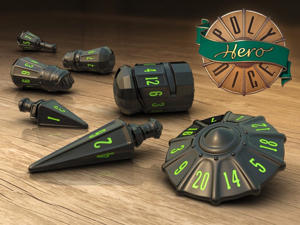 Last chance: Get your weapon PolyHero Dice