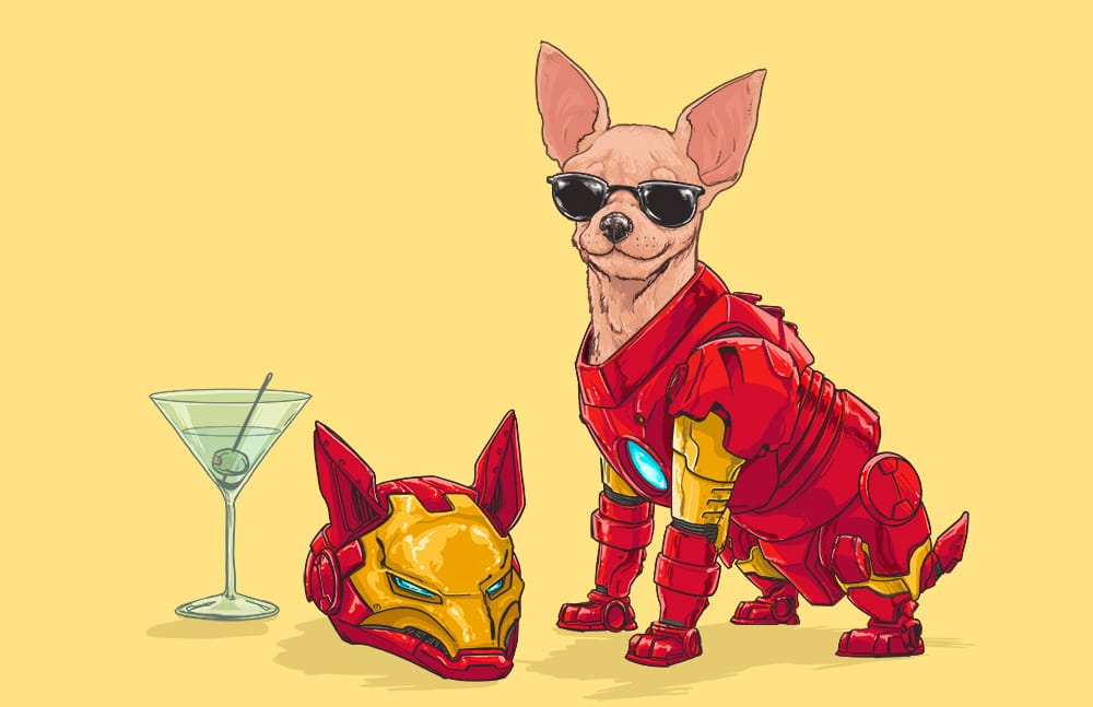 16 clever dogs of the Marvel Universe