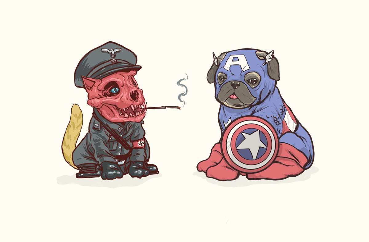 16 clever dogs of the Marvel Universe