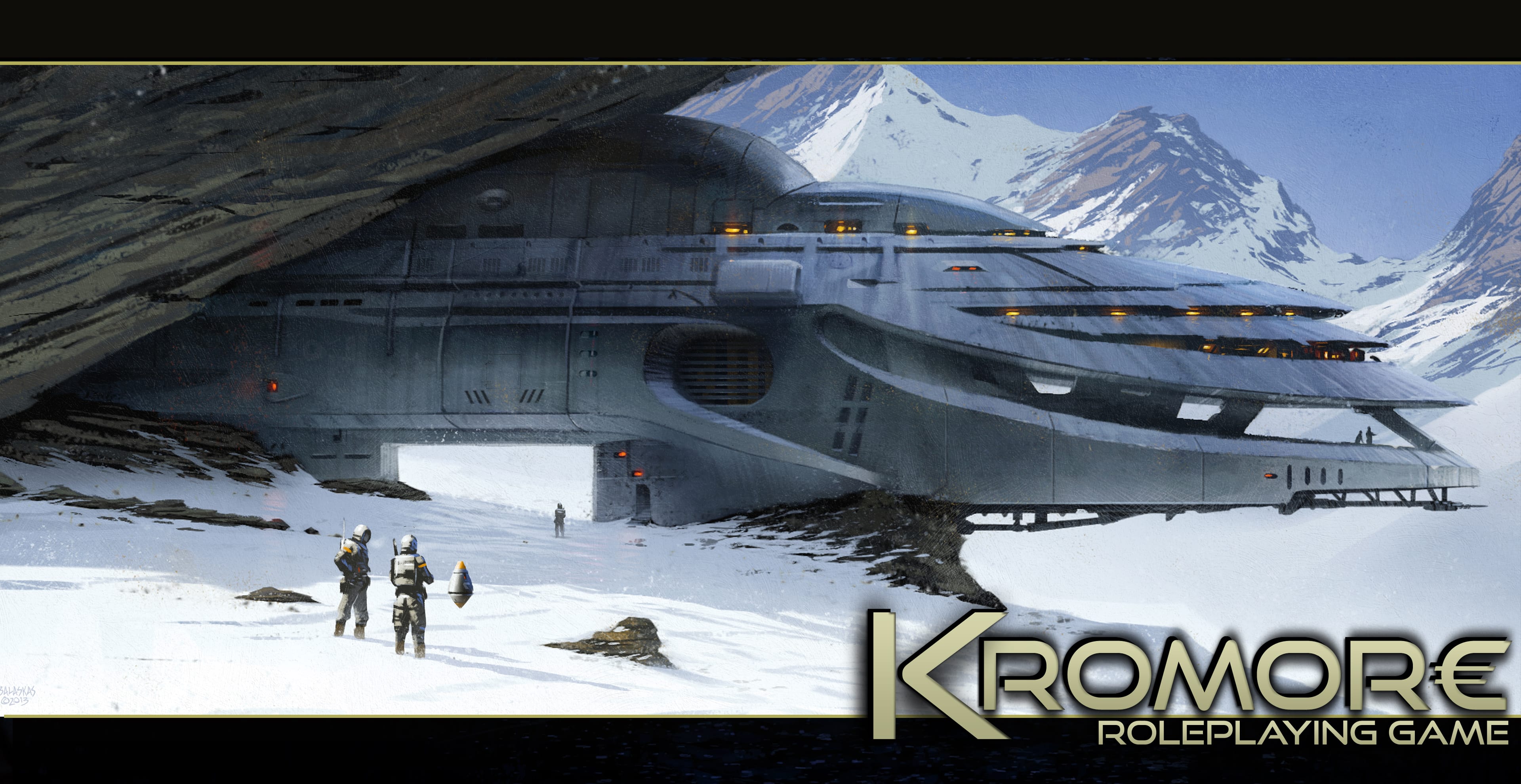 10,000 years of art inside the Kromore RPG