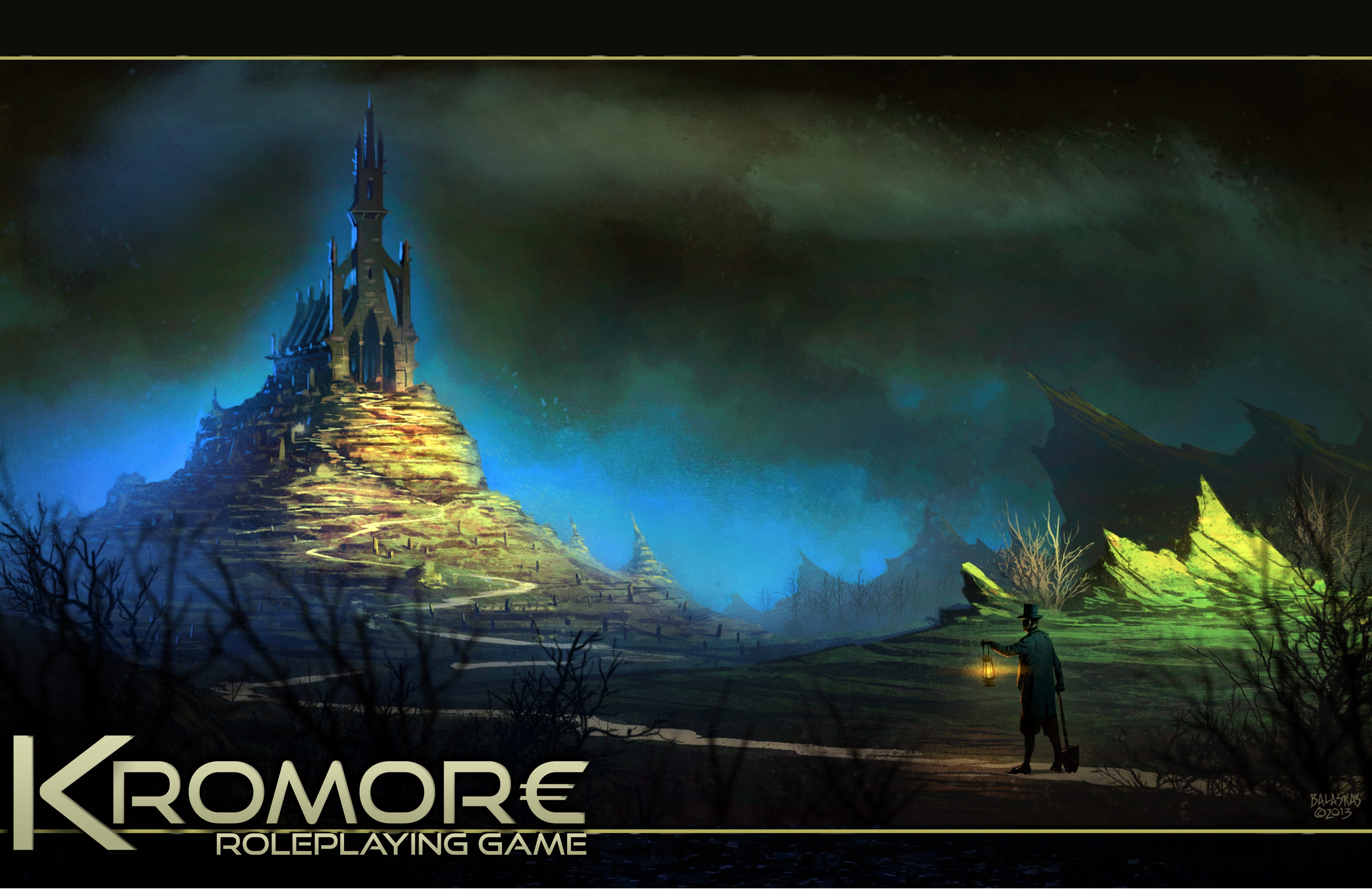 10,000 years of art inside the Kromore RPG
