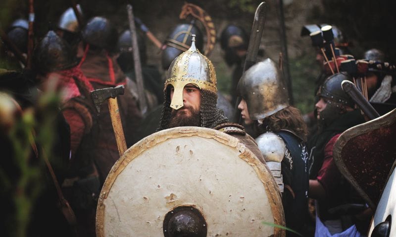 Pictures from the giant Lord of the Rings LARP at Bitva o Fort