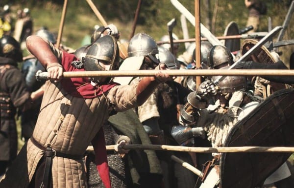 Pictures from the giant Lord of the Rings LARP at Bitva o Fort