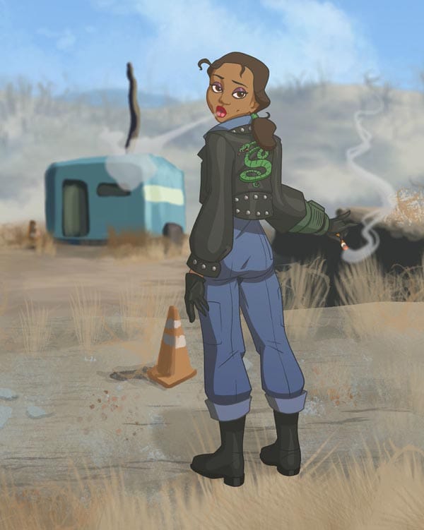 Fallout Disney princesses are rad
