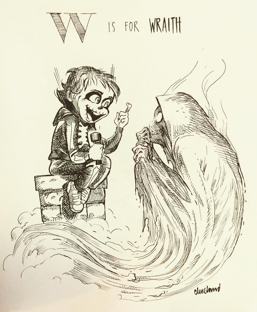 The illustrated Dungeons & Dragons alphabet