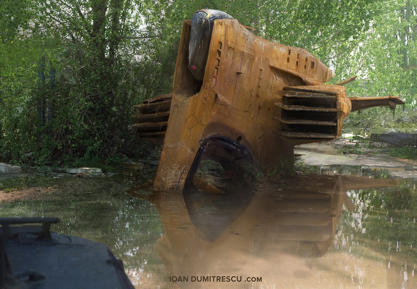 Sci-fi concept art that rocks: 10 juxtapositions of tech and nature