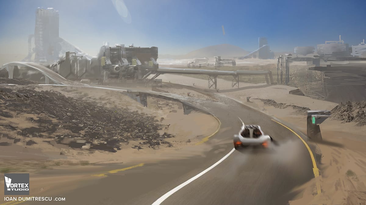 Sci-fi concept art that rocks: 10 juxtapositions of tech and nature
