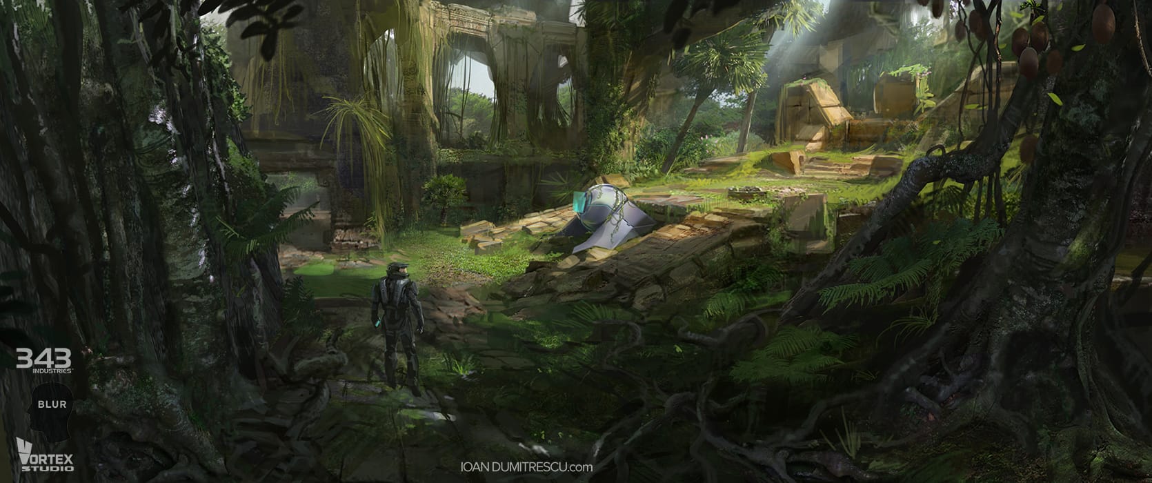 Sci-fi concept art that rocks: 10 juxtapositions of tech and nature