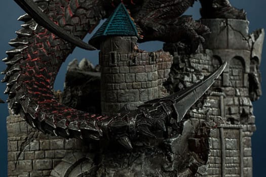 This 2 and half foot wide WoW Deathwing statue is insane