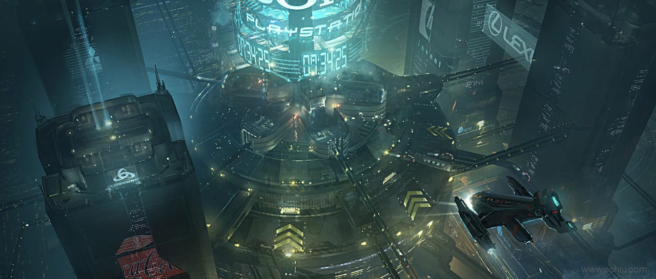 Fantastic worlds shared by the illustration wizard Shiu