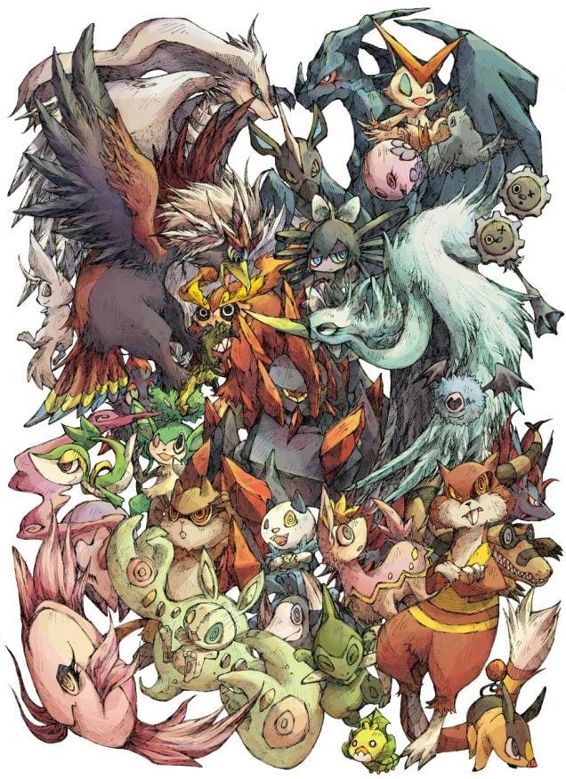 22 Pokemon escaped from the Goblin King's Labyrinth