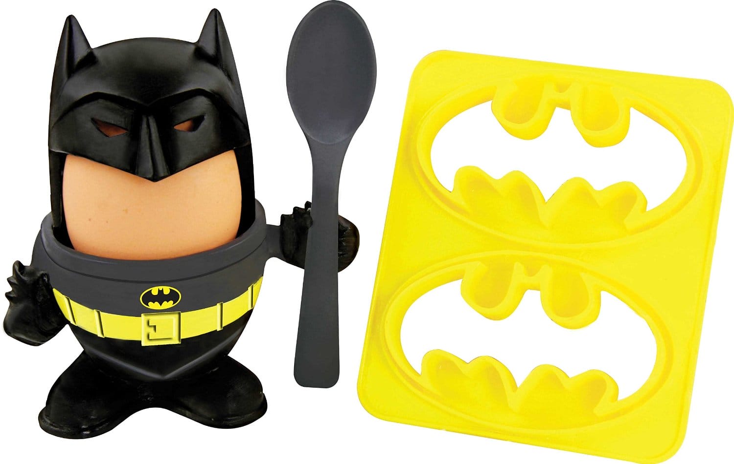 Batman egg cup and toast cutter