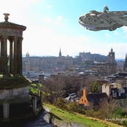 Star Wars: The Empire invades Scotland's capital city