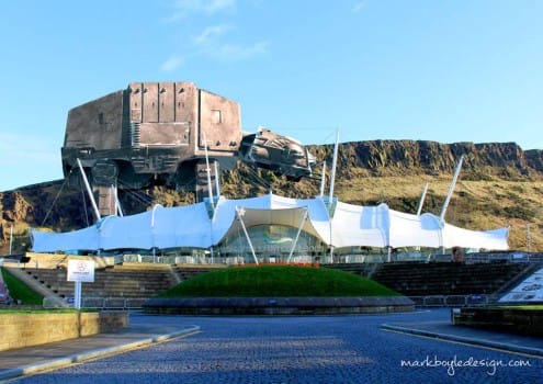 Star Wars: The Empire invades Scotland's capital city