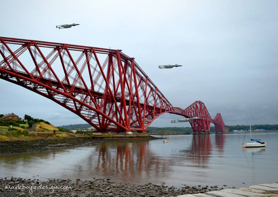 Star Wars: The Empire invades Scotland's capital city