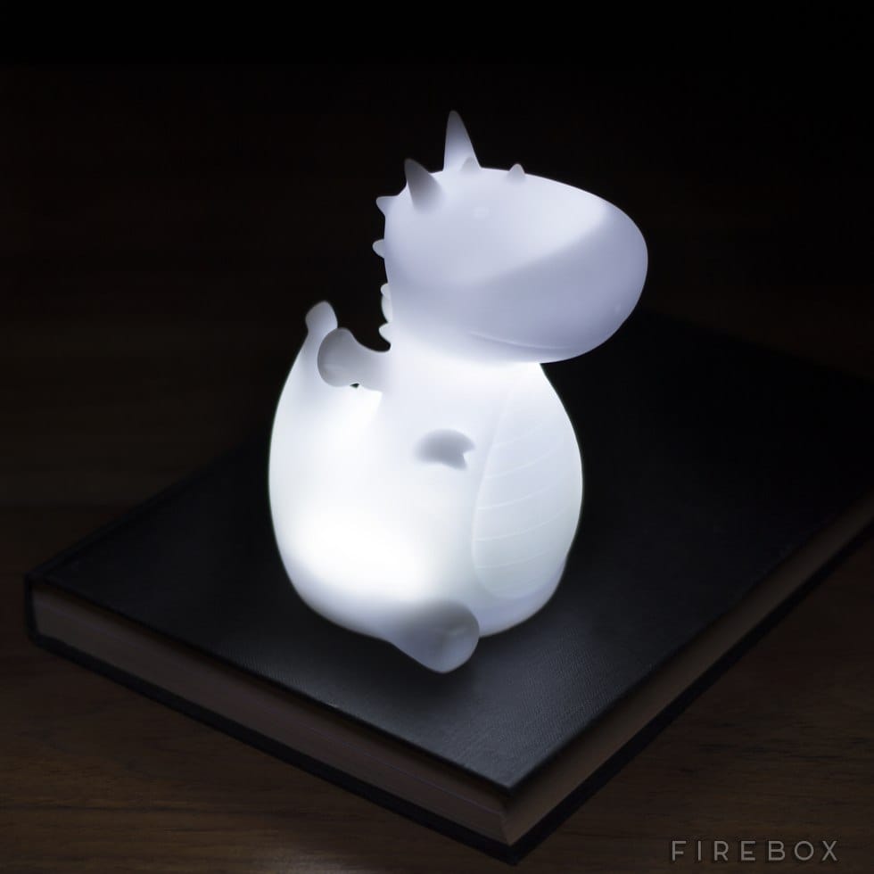 A delightful dragon night light