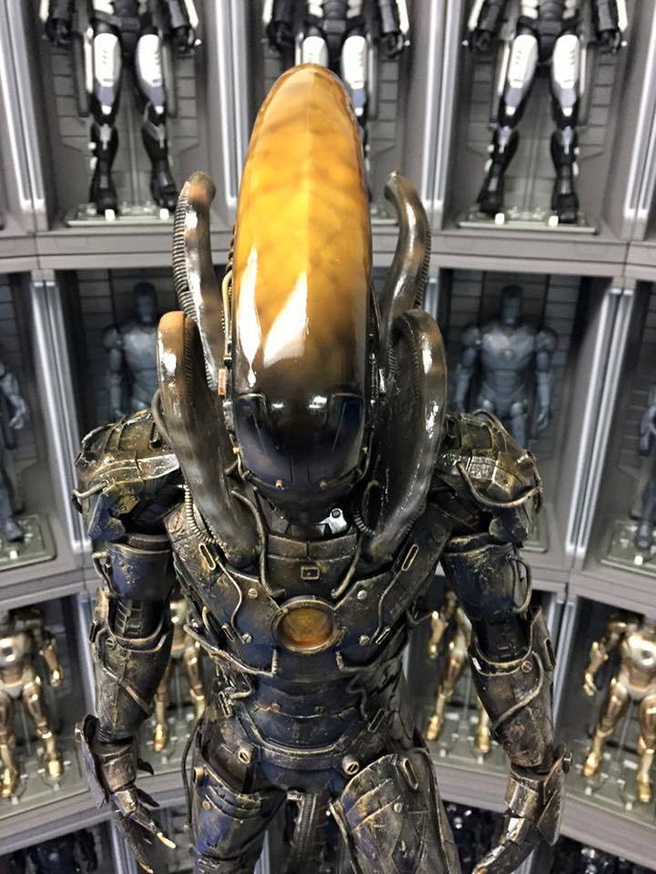Behold this incredible Iron Man Xenomorph