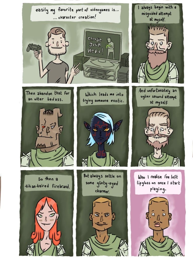 The art of character generation