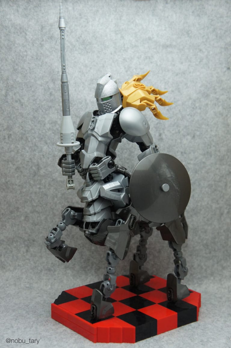 Dare you face this LEGO centaur knight?