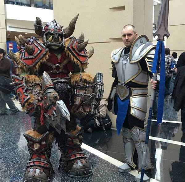 Award winning orc cosplay