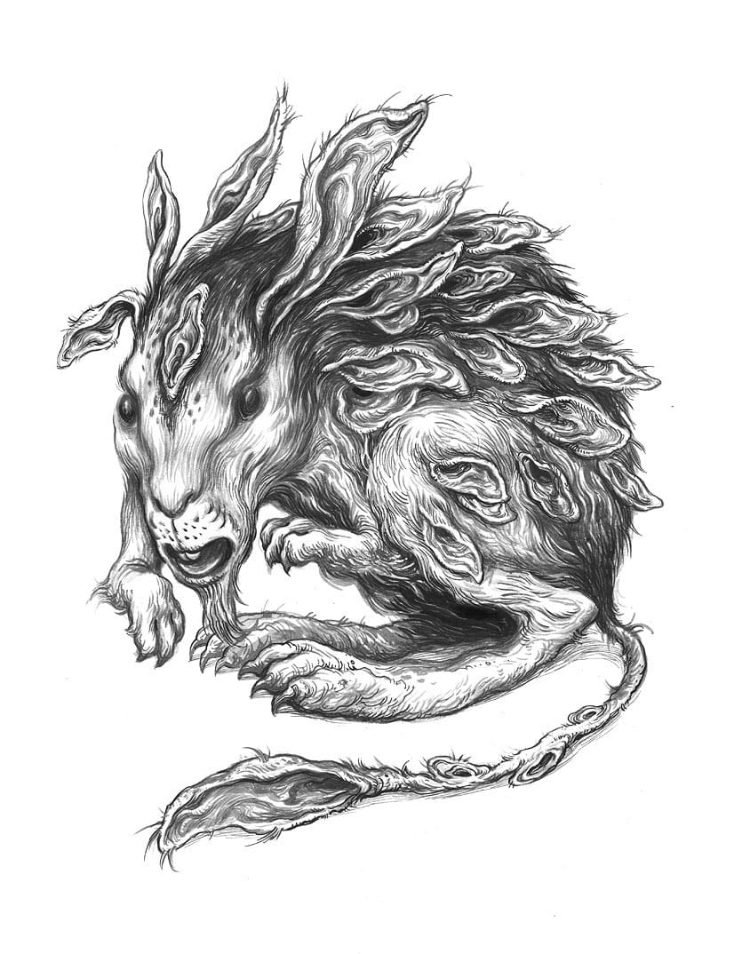 Ivica Stevanovic's wicked creatures from The Bestiary